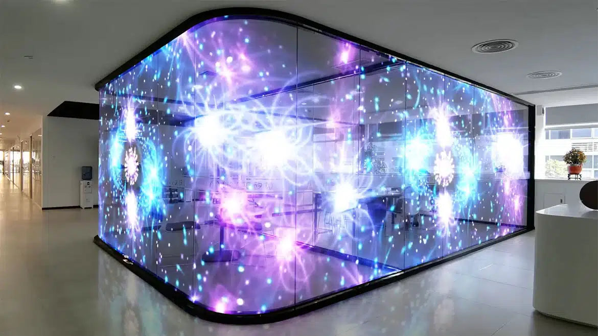 Transparent LED Magic, Visibility Without Obstruction – LIGHT RAY